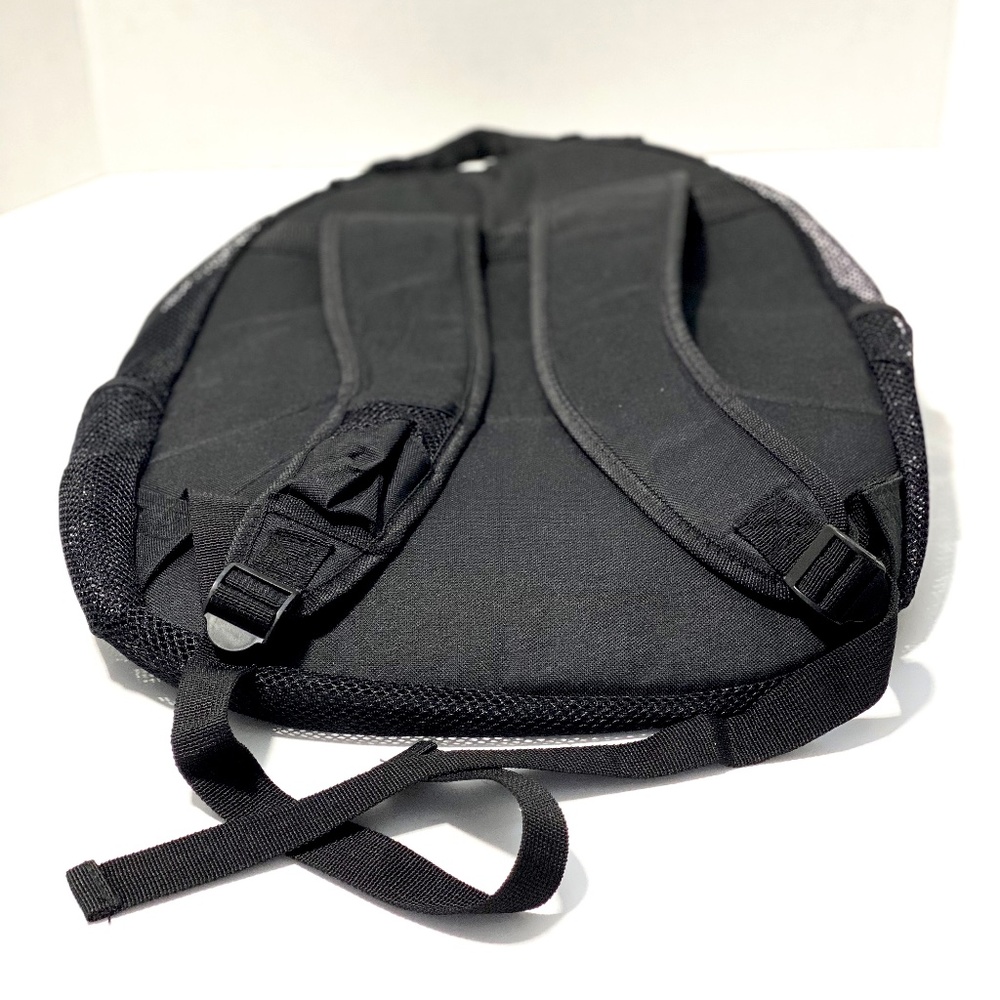 National Guard Black Mesh Backpack - Gem